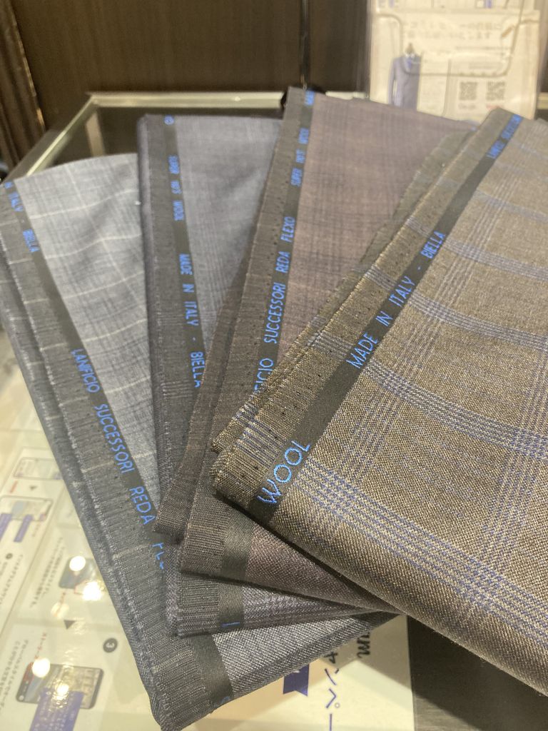 REDA生地のご紹介(FLEXOシリーズ)【銀座新本店】｜オーダースーツならGlobal Style（グローバルスタイル）