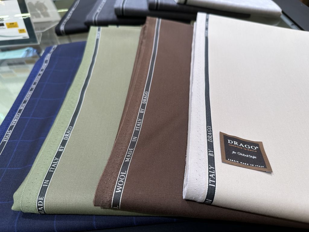 DRAGO（ドラゴ）生地のご紹介【Kurax仙台店】｜オーダースーツならGlobal Style（グローバルスタイル）