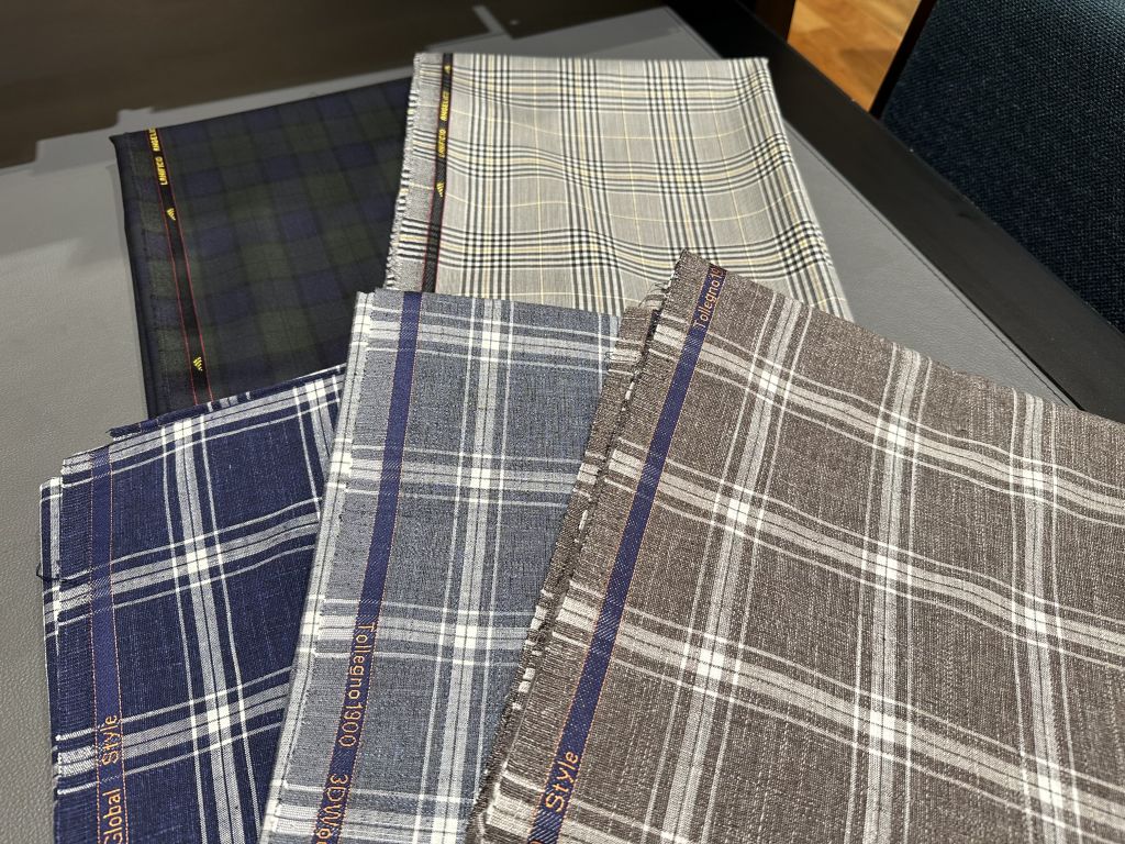 洒落てるジャケット生地入荷してます！~チェック編~【Kurax仙台店】｜オーダースーツならGlobal Style（グローバルスタイル）