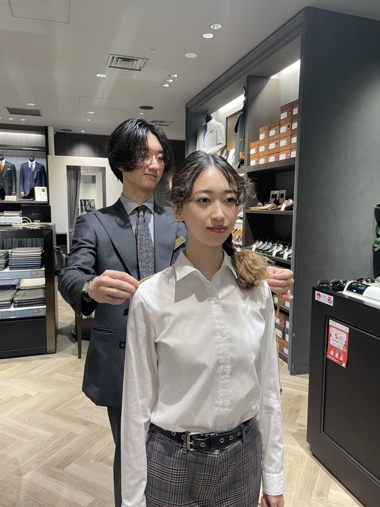 女性の方にもエンジョイオーダーを！【PREMIUM KITTE大阪店】｜オーダースーツならGlobal Style（グローバルスタイル）